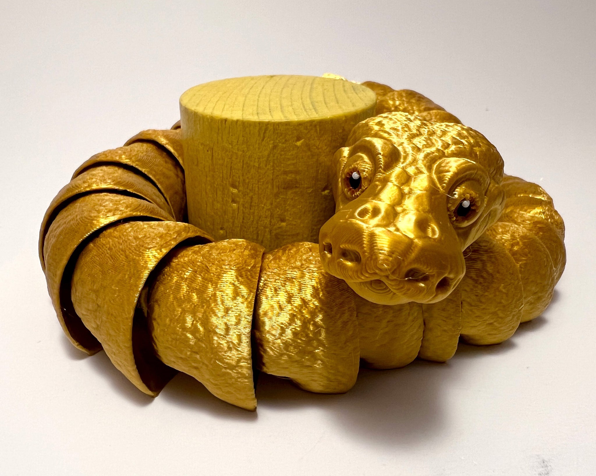 Ball Python Snake Articulated 3D Printed Flexi Fidget Creature – Motor ...